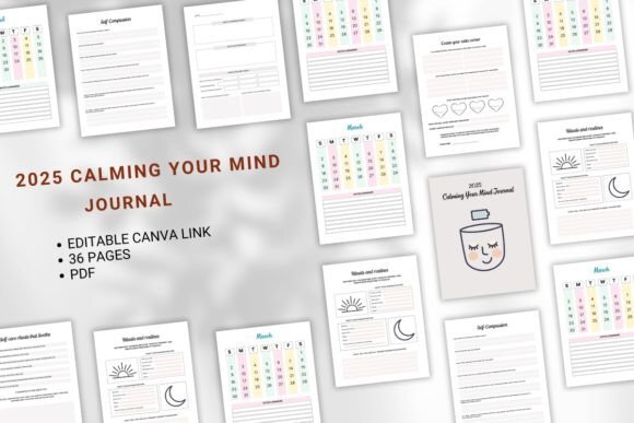 2025 Calming Your Mind Journal