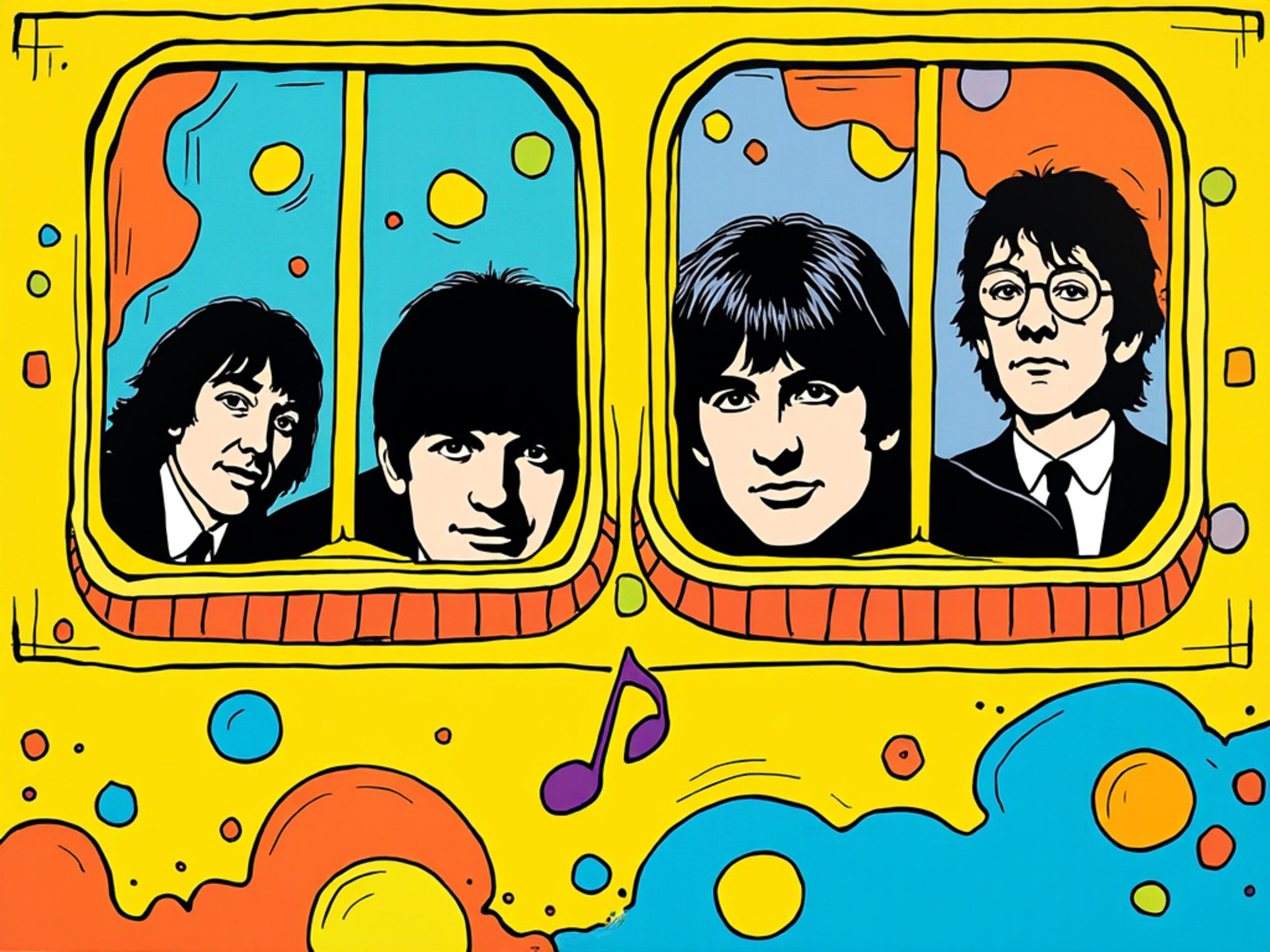 The Beatles Art Vault - 250+ high-resolution digital wall art prints