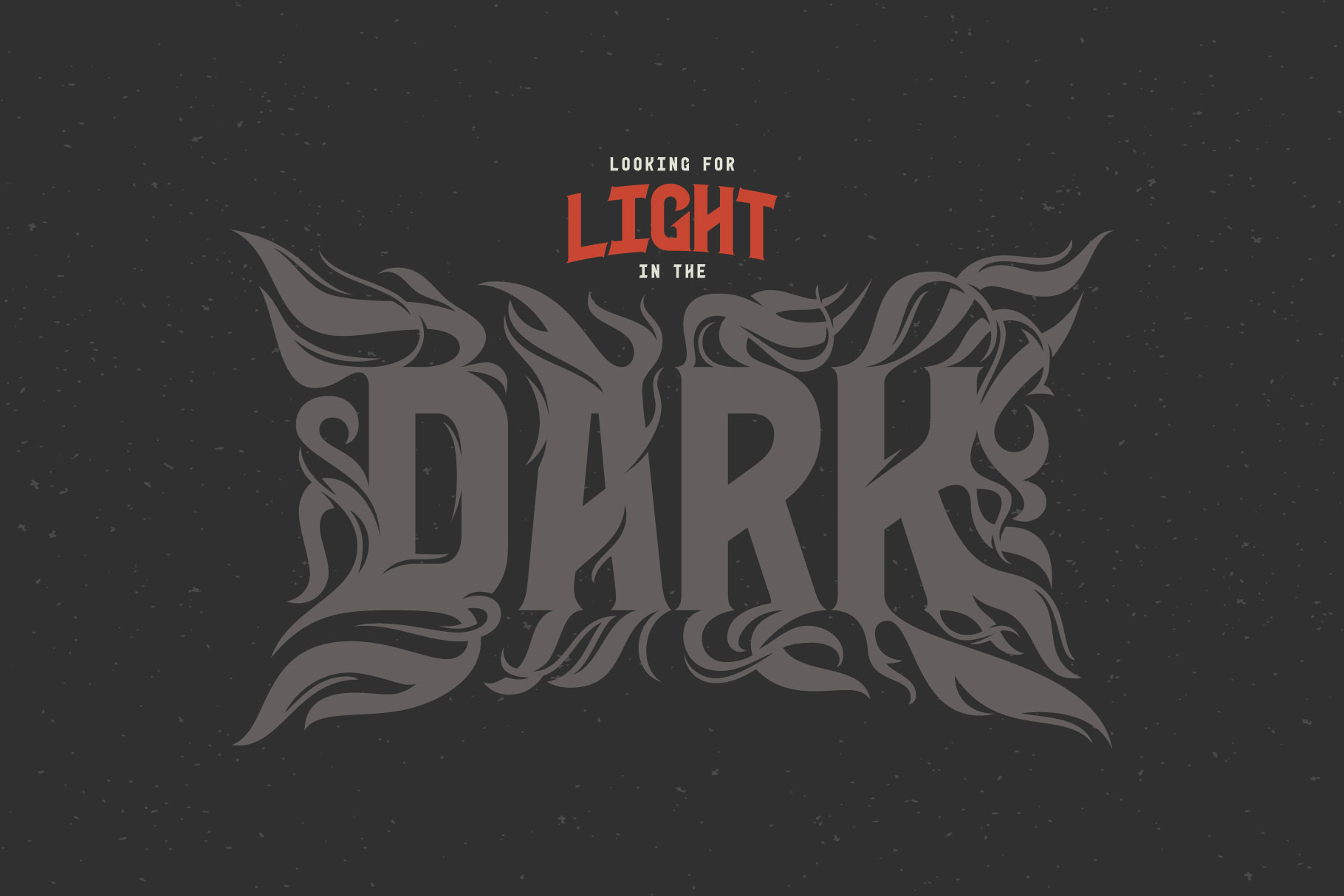 Hairy Metal - Hardcore Font