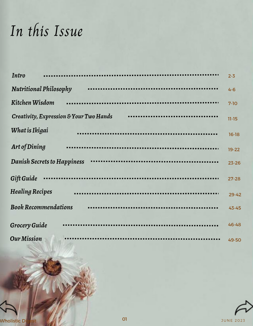 Wholistic Digest - Your Ultimate Health & Lifestyle Magazine - Digital Copy