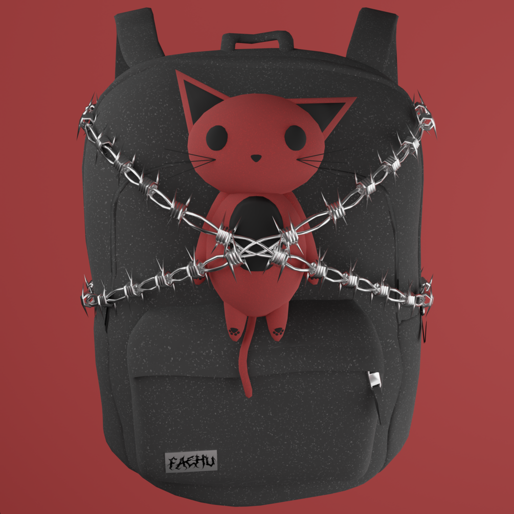 Plushie X Barbed Wire Backpack