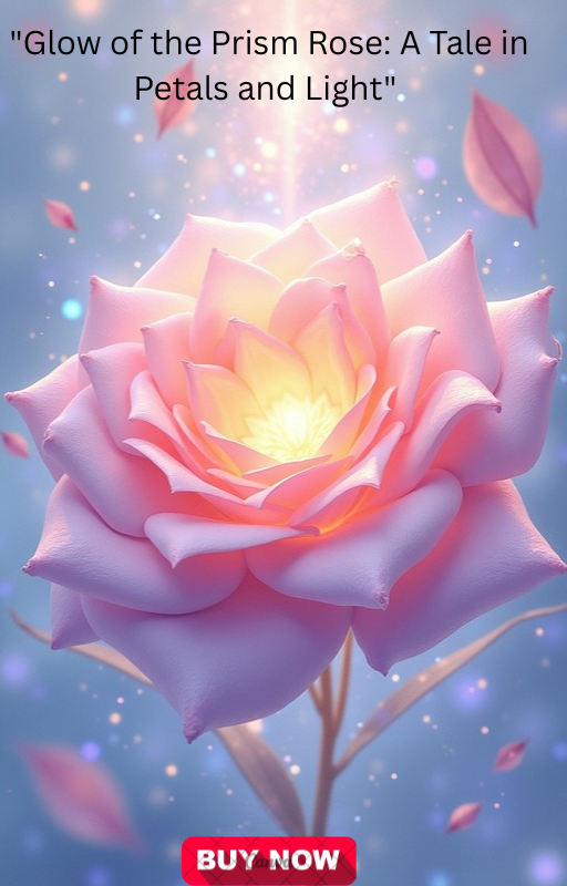 "Glow of the Prism Rose: A Tale in Petals and Light"