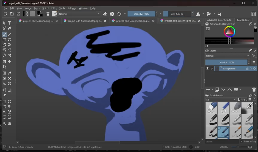 Insane Painting in Blender (SAS update) - crzyzhaa