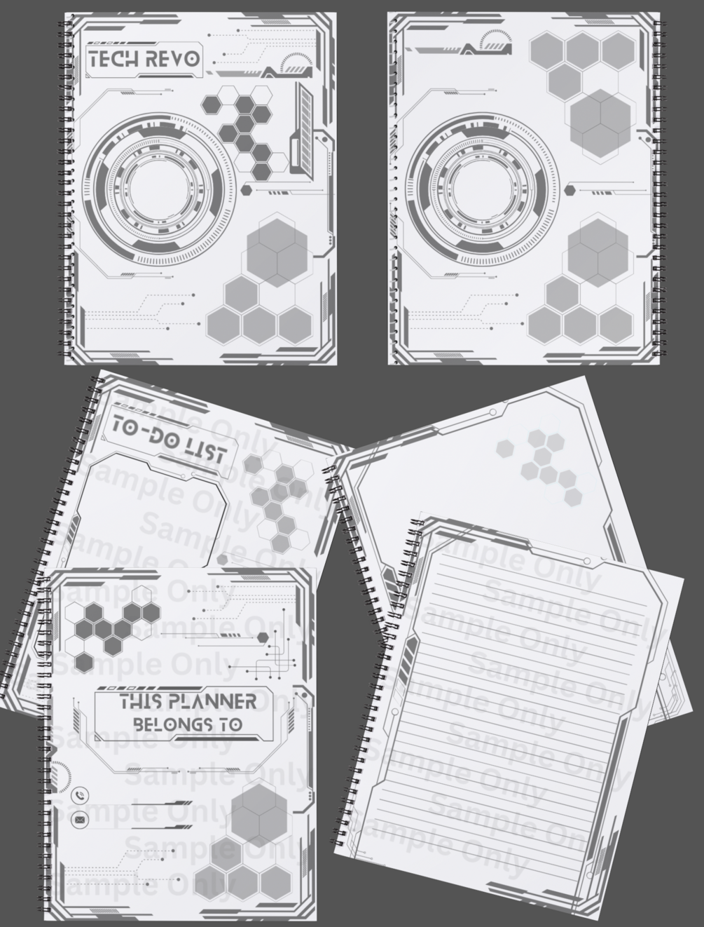 Printable Journal/Planner - Tech Revo