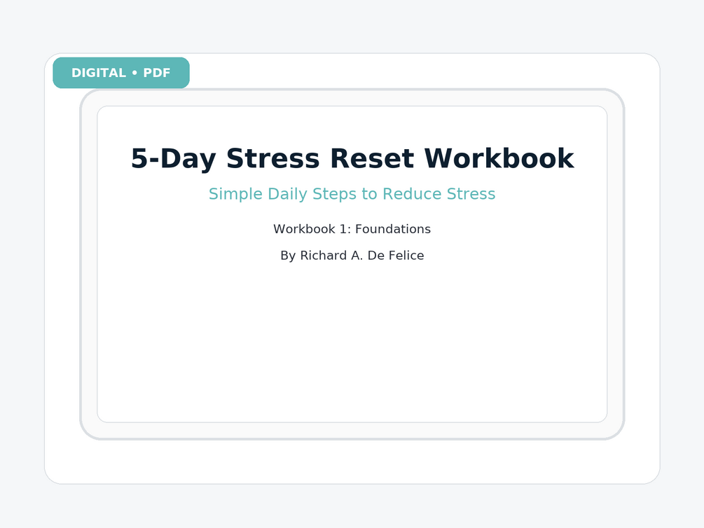 5-Day Stress Reset Workbook — Foundations