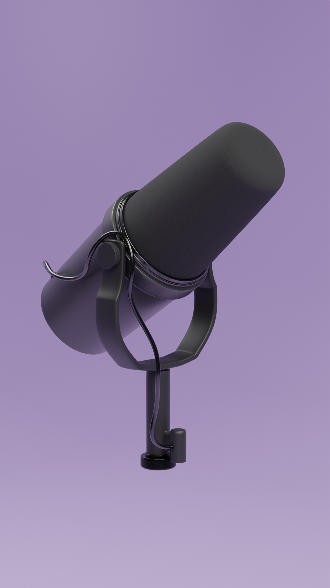 Microphone 3D Model - Polyzone