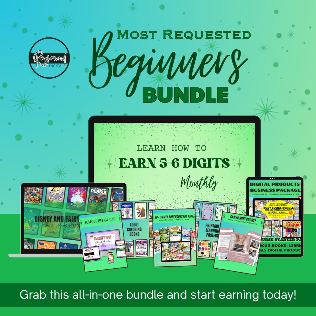 Ready-to-Sell Digital Product Bundle for Beginners