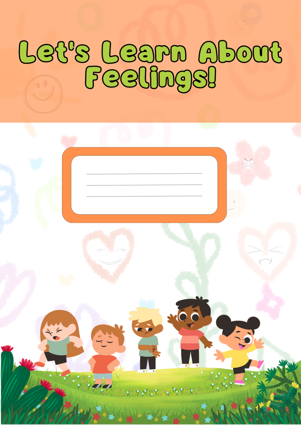 Feelings and Emotions Activity Worksheet for Kids | Fun Emotional ...
