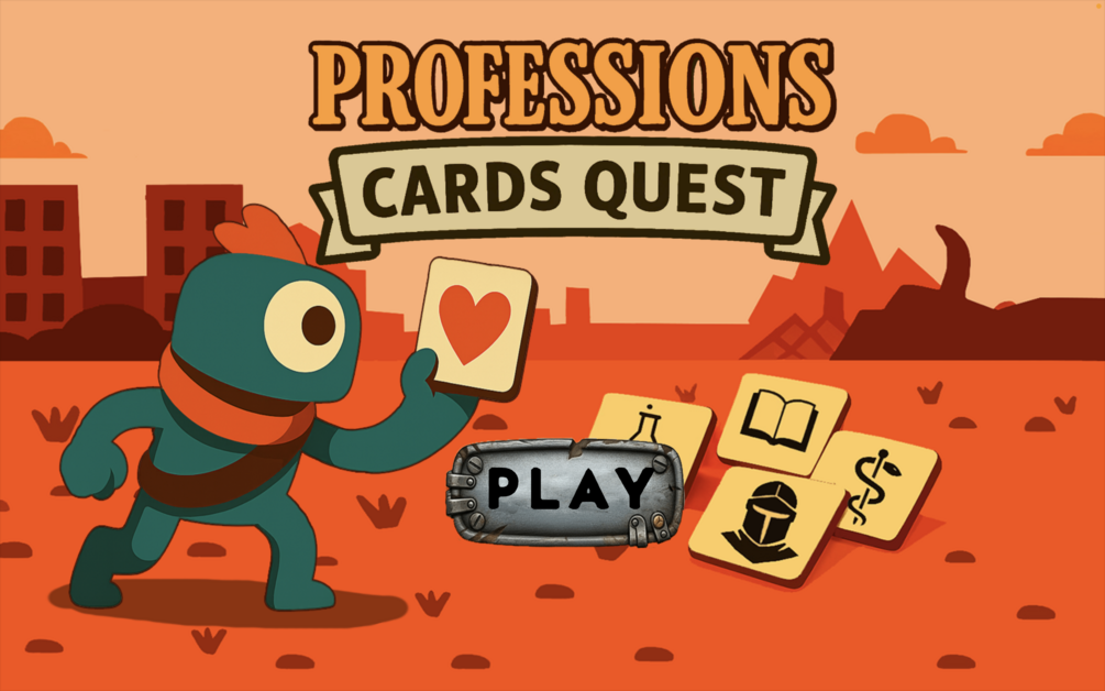 Game: Professions Cards Quest