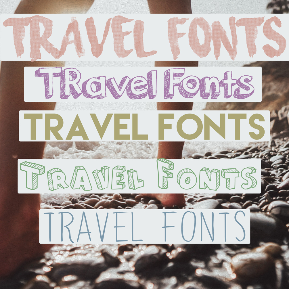 Travel Film Fonts