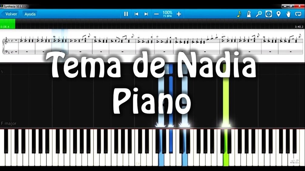 Ray Conniff - Tema de nadia Piano (Partitura/MIDI/Mp3)