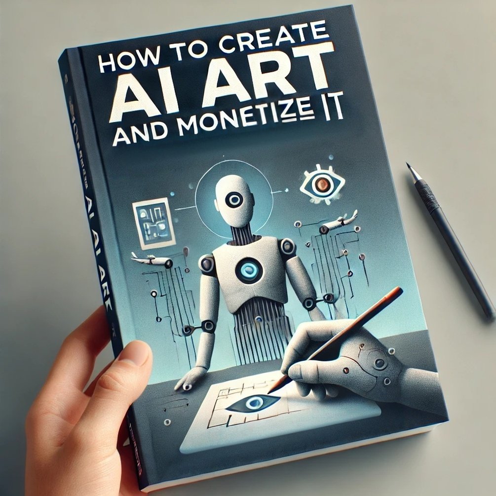 How to Create AI Art and Monetize It EBook