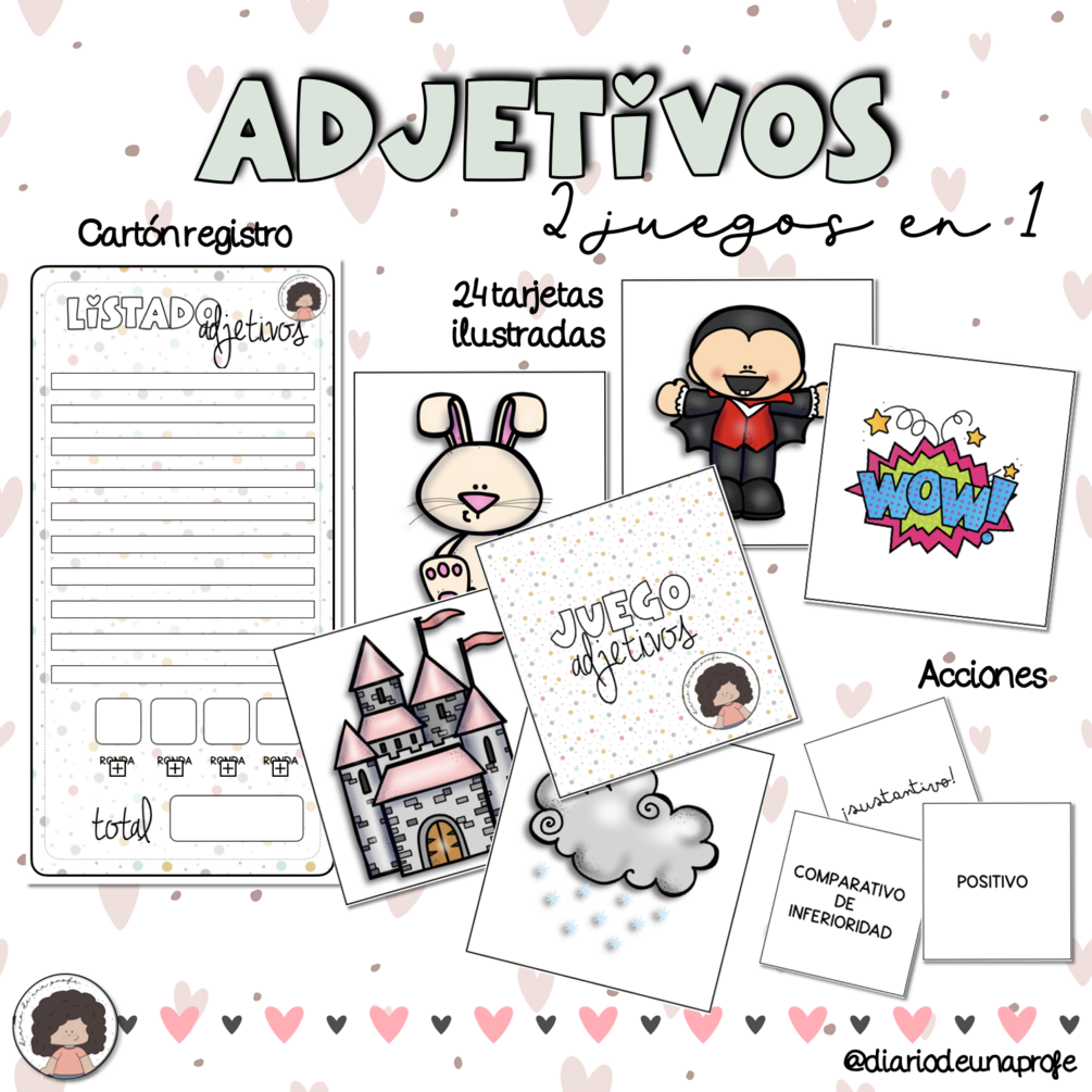 Adjetivos - Juego 2 en 1