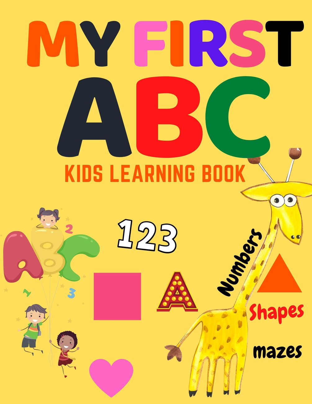 My First ABC Kids Learning Book | Alphabet Tracing & Early Learning ...