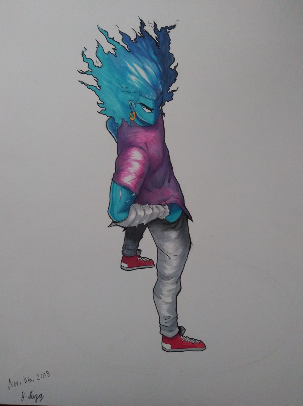 Original Character "OC" | (Judo ) | Pen and ink/Color