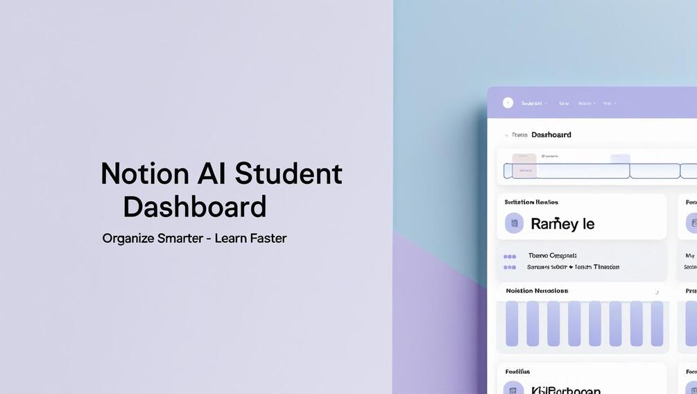 Notion AI Student Dashboard — Organize Your Life, Learn Smarter