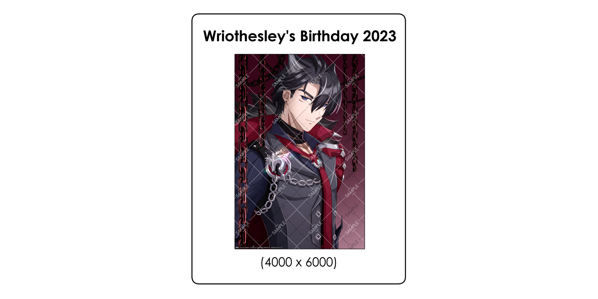 Genshin Impact - Wriothesley's Birthday 2023