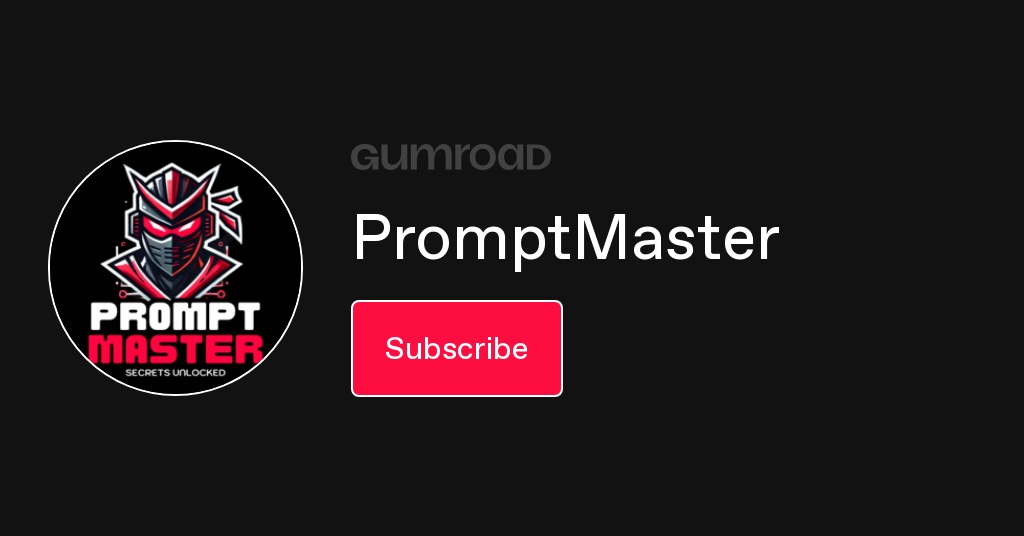 PromptMaster