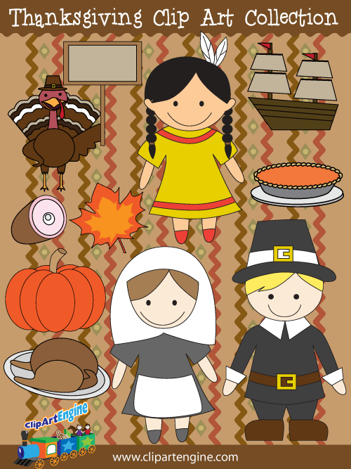 Thanksgiving Clip Art Collection