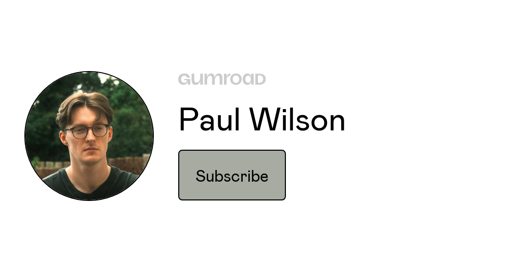 Paul Wilson