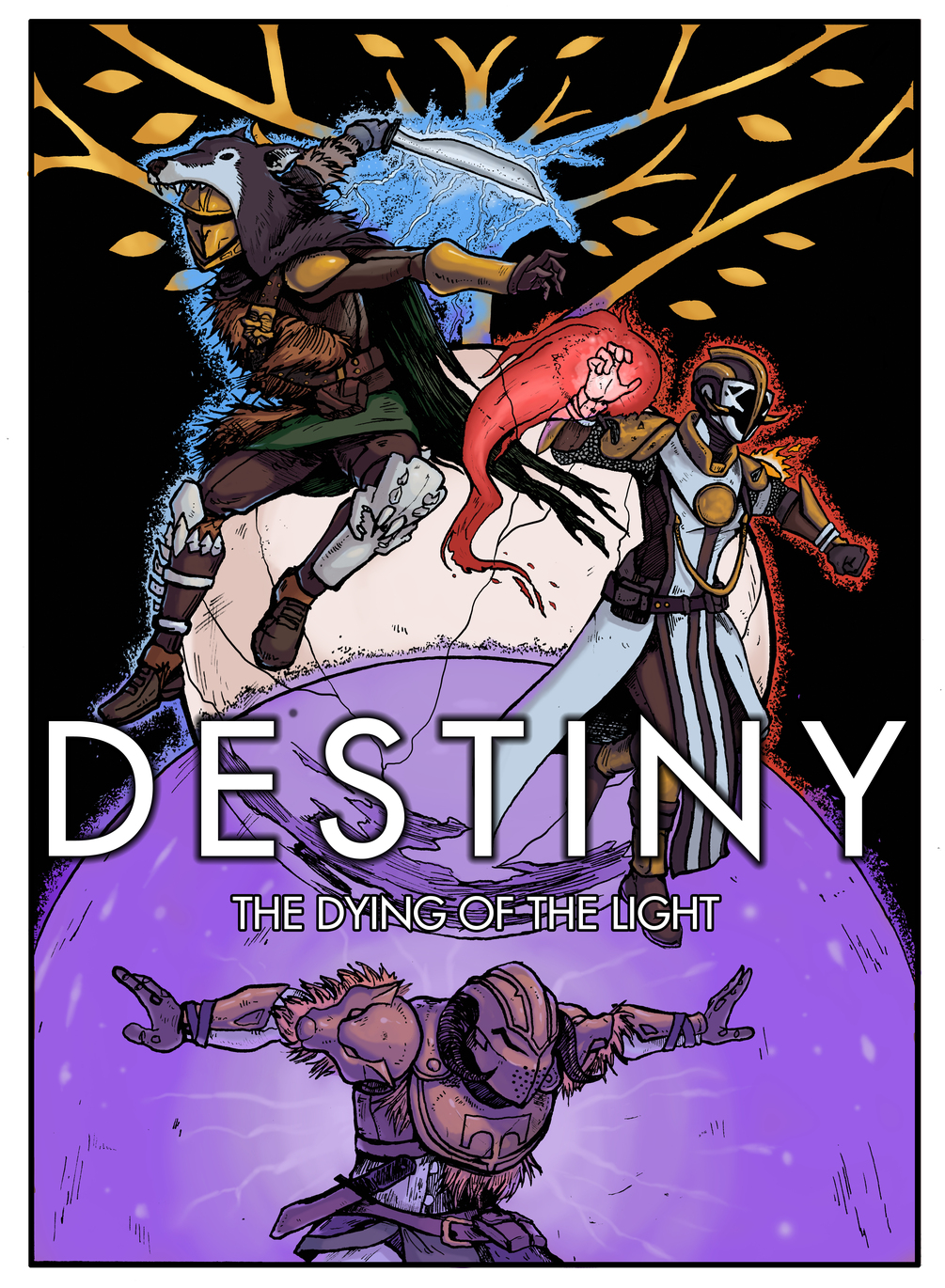 Destiny, Do Not Go Gentle Into That Good Night - A short comic based on ...