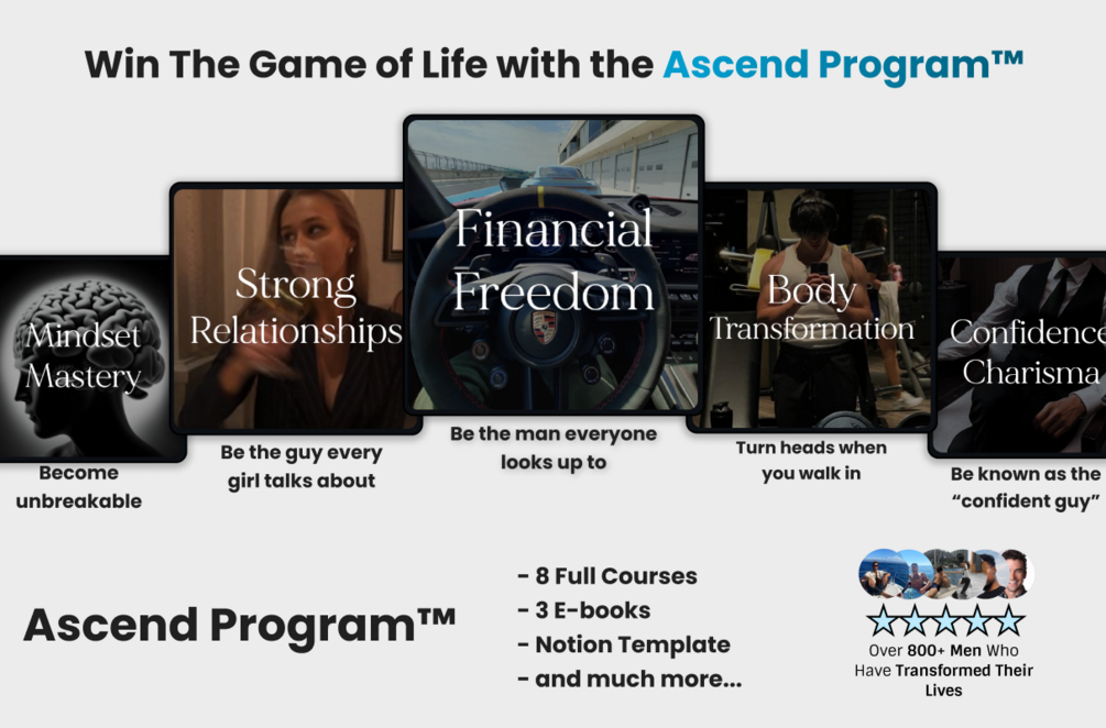 Ascend: The Complete Guide to Winning in Life (ULTIMATE BUNDLE)