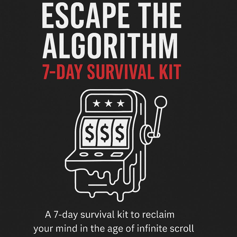 Escape the infinite scroll : 7-day survival kit