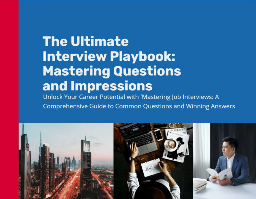 The Ultimate Interview Playbook Mastering Questions and Impressions Ebook