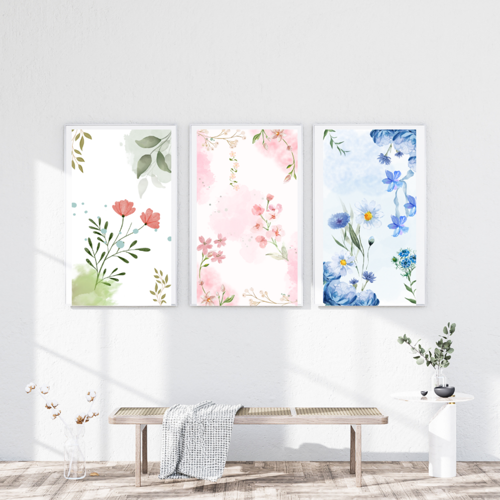 3 Nature Art Frames Bundle