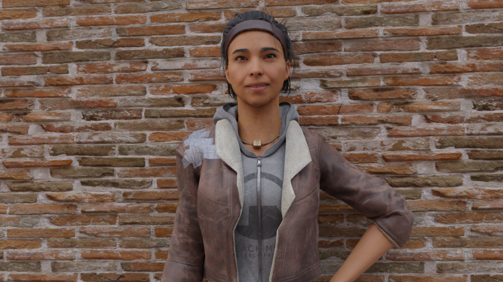 Half Life Alyx: Alyx Vance 3d Model