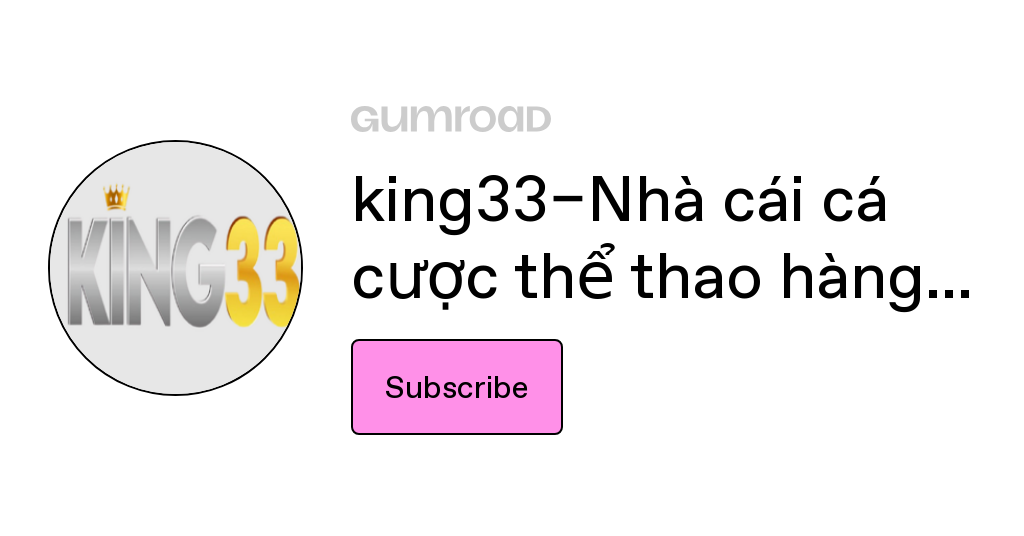 king33–Nhà cái cá cược thể thao hàng đầu tại Việt Nam&châu á