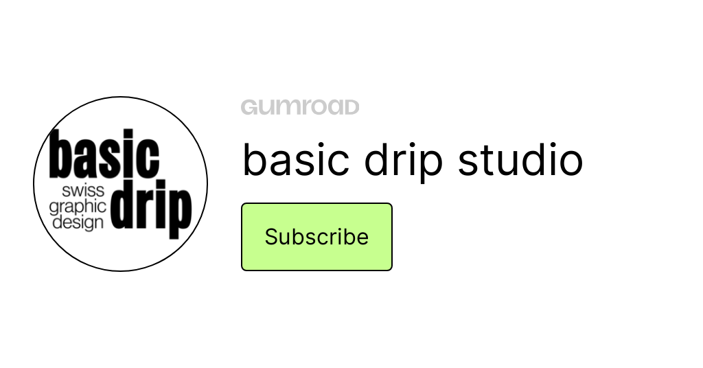 basic drip studio