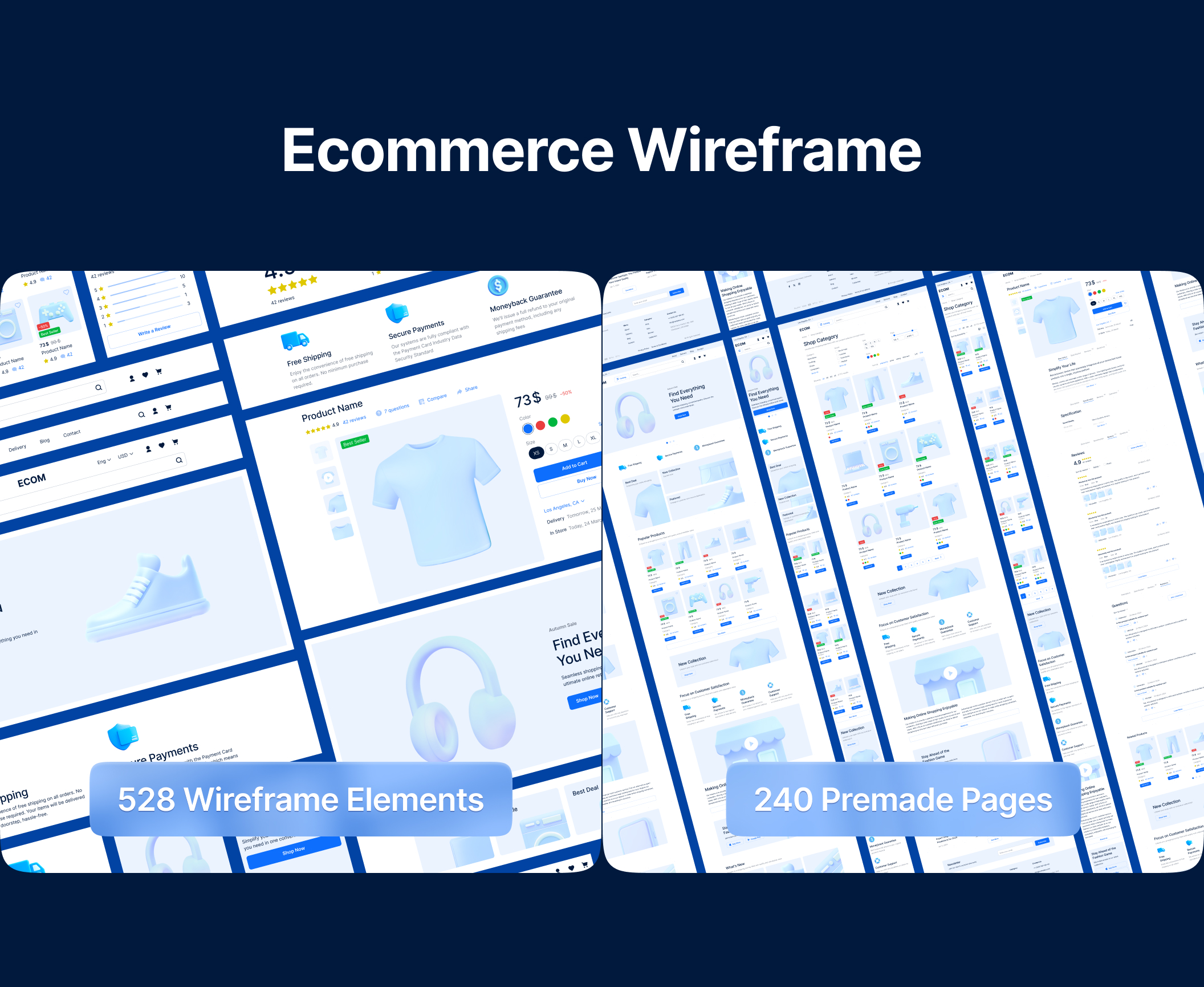 Ecommerce Wireframe