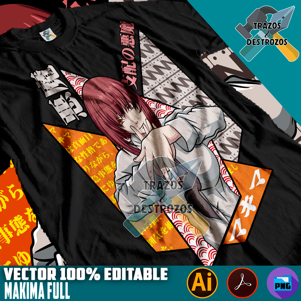 VECTOR MAKIMA CHAINSAW MAN