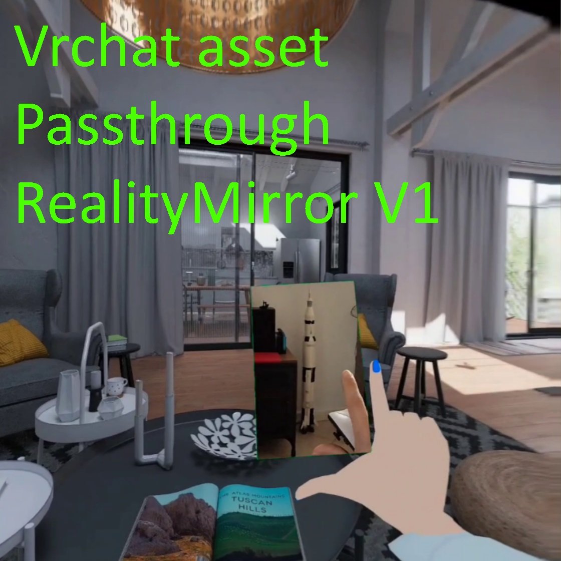 Vrchat avatar passthrough cam for VirtualDesktop