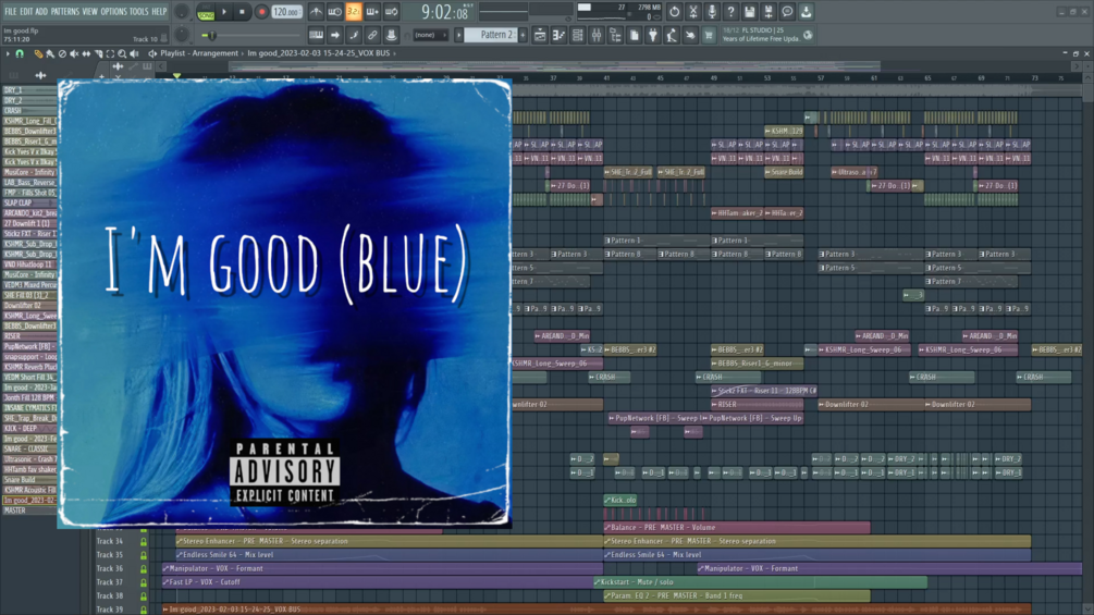 Hephex - I'm Good (Blue) (FL Studio FULL Project)
