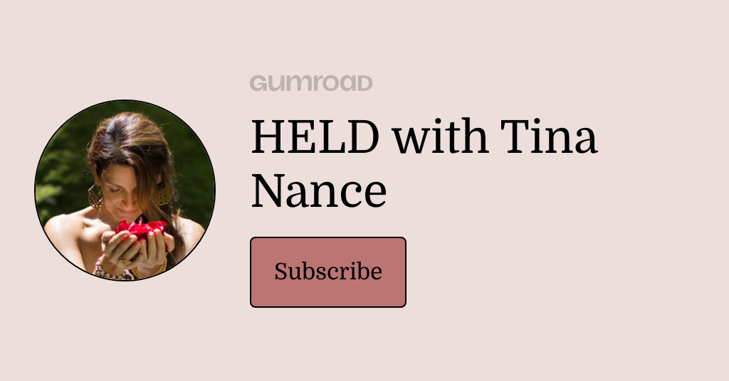 HELD with Tina Nance