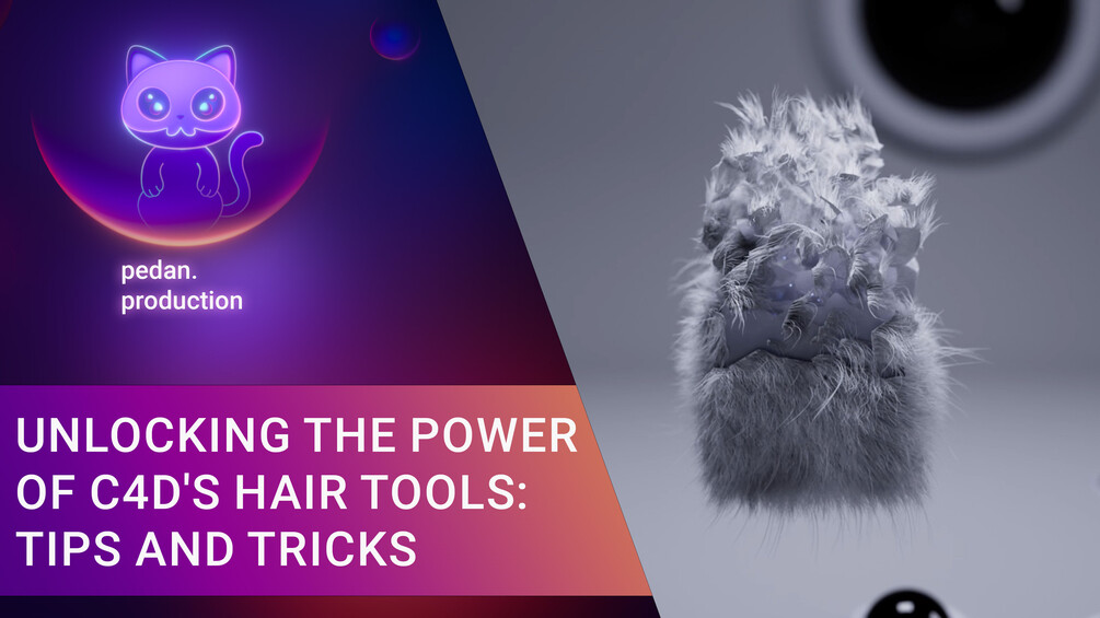 C4D Hair generator 3 projects