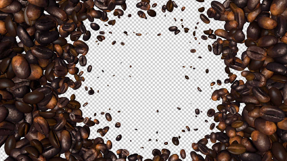Coffee Bean Animated Transitions for Videos From sides to middle and ...