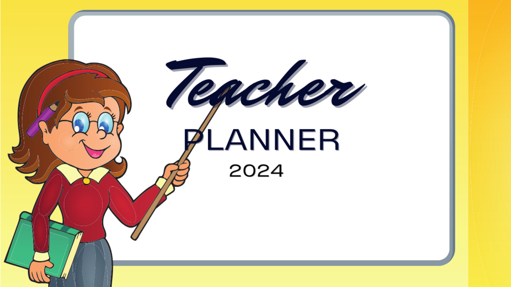 Teacher Planner 2024