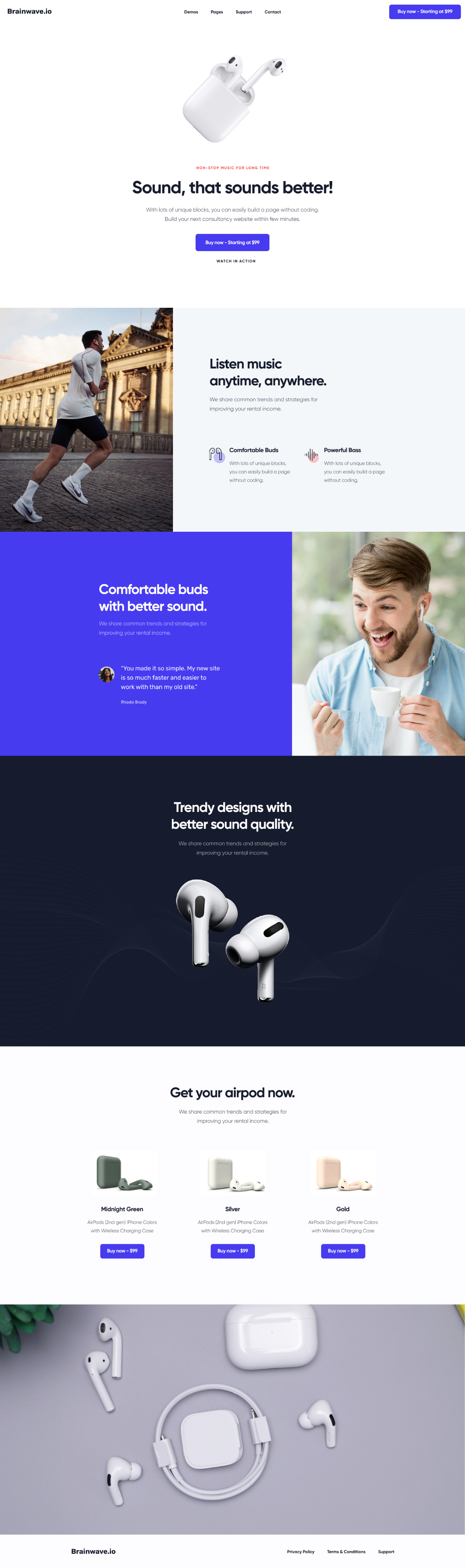 my collection of editable Website/Landing Design in Figma