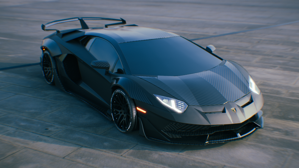 Aventador SVJ wallpaper