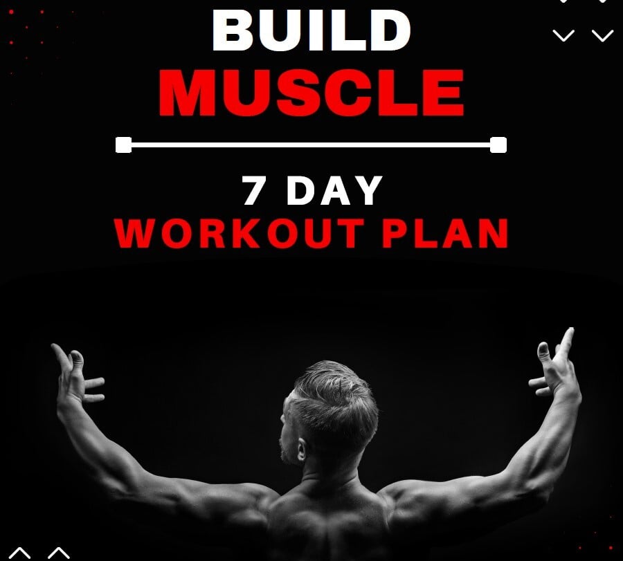 Build Muscle, Lose Fat, 7 Day Workout Split