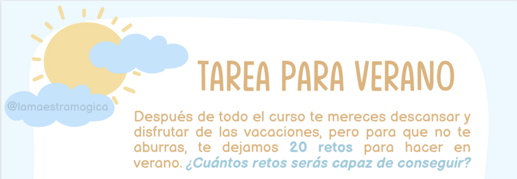 20 retos para verano