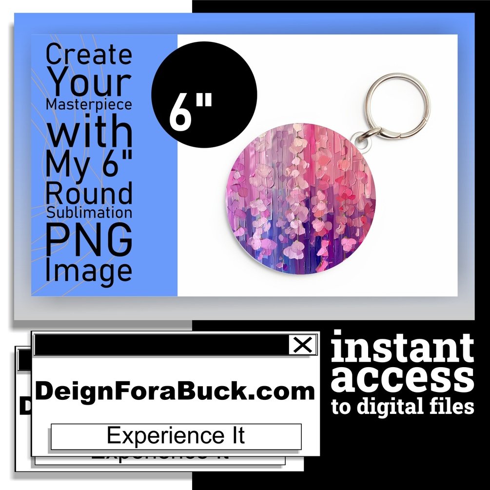 Tranquil Flower Escape: Nature's Finest - Circular Beauty, Whimsical ...