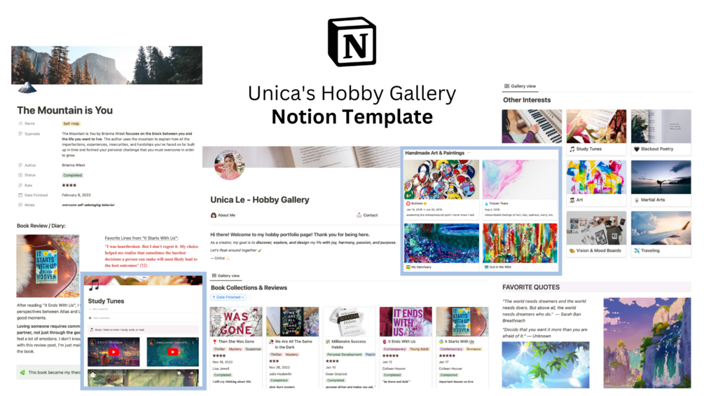 Hobby Gallery Template