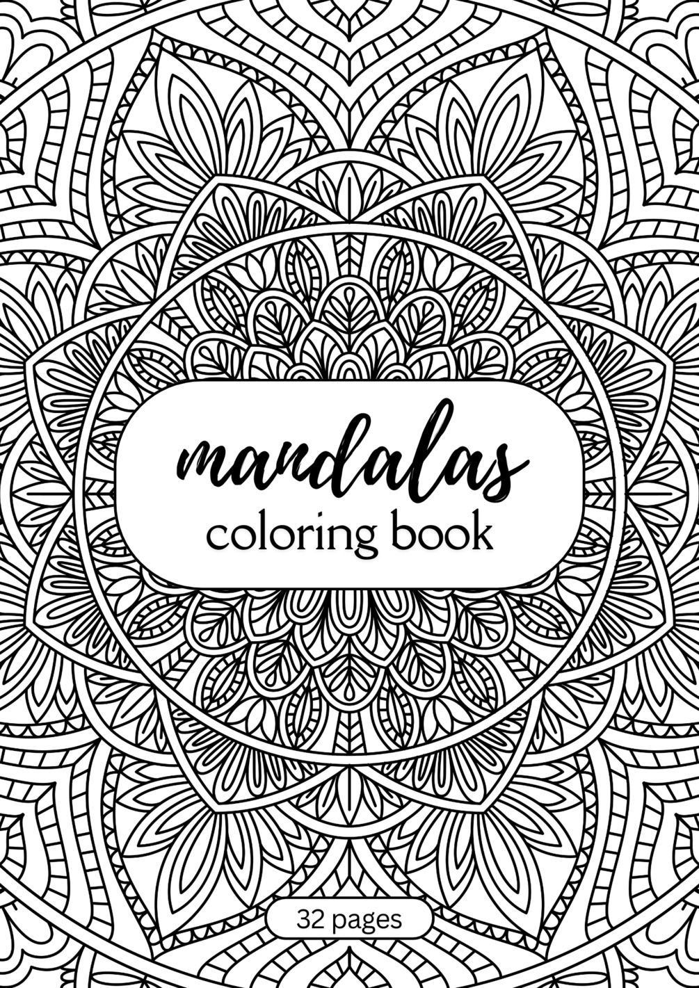 Mindful Mandalas: A Calming Coloring Book for Adults