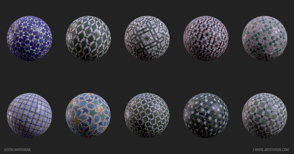 Moroccan Tiles Pack 01