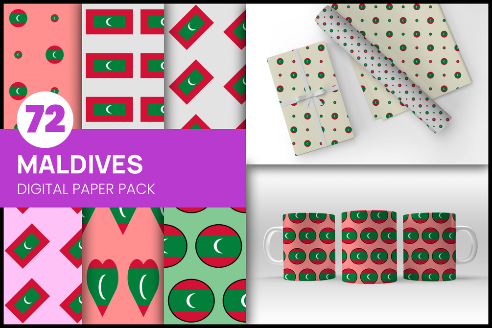 Maldives Seamless Patterns