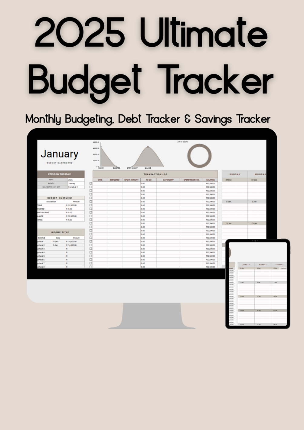 2025 Ultimate Budget Tracker